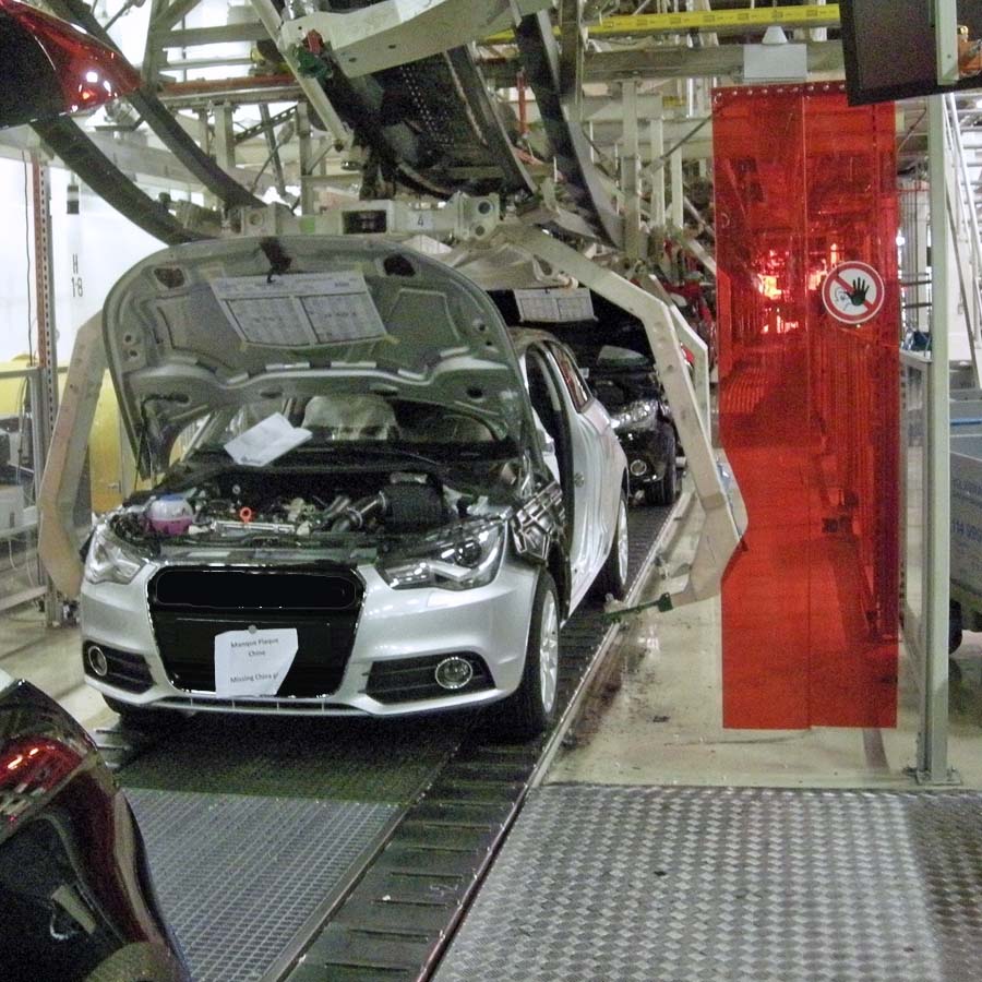 Automotive - Slat & Skid Conveyors | Entecom